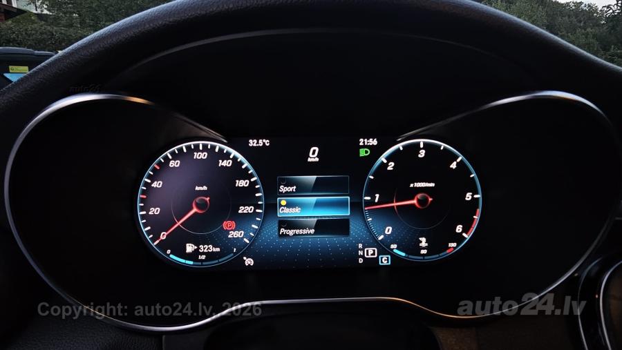 Grey Mercedes-Benz C-Class 2019 in Tallinn, with an engine capacity of 1.60 L and mileage of 175 thousand km for 17990 €, photo 9 on AUTOMOTO.COM.LV