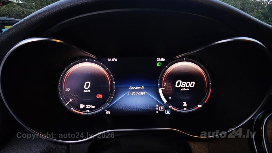 Grey Mercedes-Benz C-Class 2019 in Tallinn, with an engine capacity of 1.60 L and mileage of 175 thousand km for 17990 €, photo 12 on AUTOMOTO.COM.LV