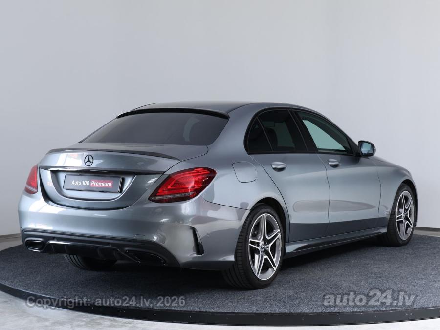Grey Mercedes-Benz C-Class 2019 in Tallinn, with an engine capacity of 1.60 L and mileage of 139 thousand km for 27900 €, photo 6 on AUTOMOTO.COM.LV