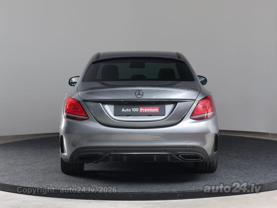 Grey Mercedes-Benz C-Class 2019 in Tallinn, with an engine capacity of 1.60 L and mileage of 139 thousand km for 27900 €, photo 7 on AUTOMOTO.COM.LV