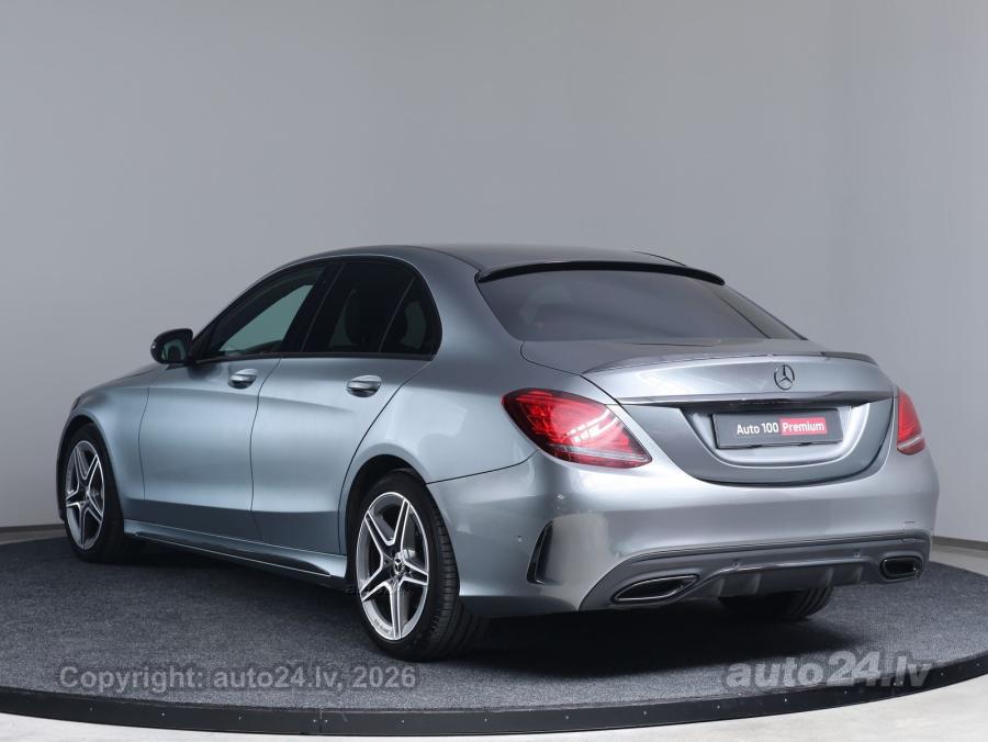 Grey Mercedes-Benz C-Class 2019 in Tallinn, with an engine capacity of 1.60 L and mileage of 139 thousand km for 27900 €, photo 8 on AUTOMOTO.COM.LV
