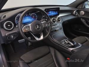 Grey Mercedes-Benz C-Class 2019 in Tallinn, with an engine capacity of 1.60 L and mileage of 139 thousand km for 27900 €, photo 14 on AUTOMOTO.COM.LV