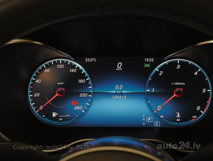 Grey Mercedes-Benz C-Class 2019 in Tallinn, with an engine capacity of 1.60 L and mileage of 139 thousand km for 27900 €, photo 20 on AUTOMOTO.COM.LV