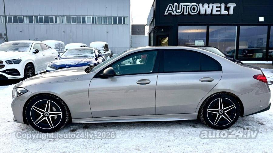 Pelēks Mercedes-Benz C-Class 2021 Tallina, ar dzinēja tilpumu 2.00 L un nobraukumu 102 tūkst. km par 30350 €, foto 7 vietnē AUTOMOTO.COM.LV