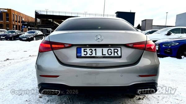 Grey Mercedes-Benz C-Class 2021 in Tallinn, with an engine capacity of 2.00 L and mileage of 102 thousand km for 30350 €, photo 11 on AUTOMOTO.COM.LV