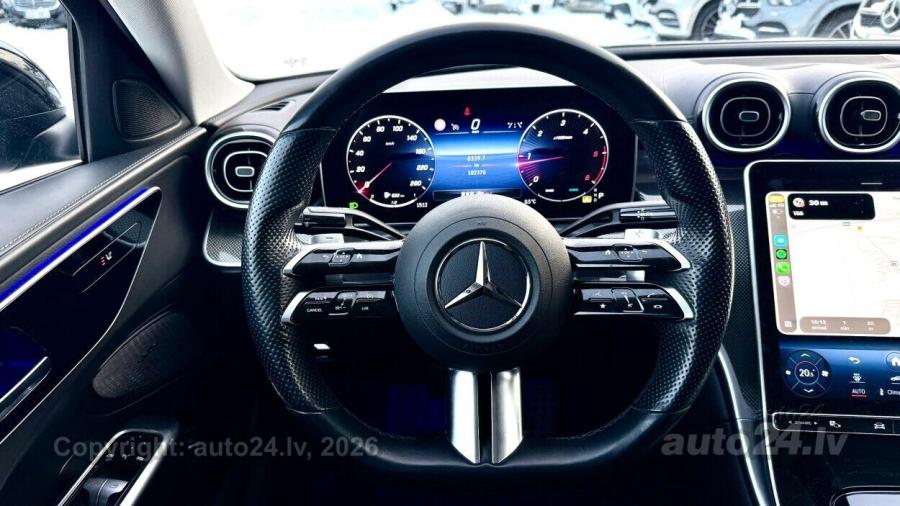 Pelēks Mercedes-Benz C-Class 2021 Tallina, ar dzinēja tilpumu 2.00 L un nobraukumu 102 tūkst. km par 30350 €, foto 12 vietnē AUTOMOTO.COM.LV