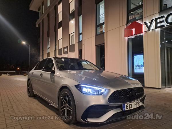 Pelēks Mercedes-Benz C-Class 2021 Tallina, ar dzinēja tilpumu 2.00 L un nobraukumu 75 tūkst. km par 33500 €, foto 7 vietnē AUTOMOTO.COM.LV