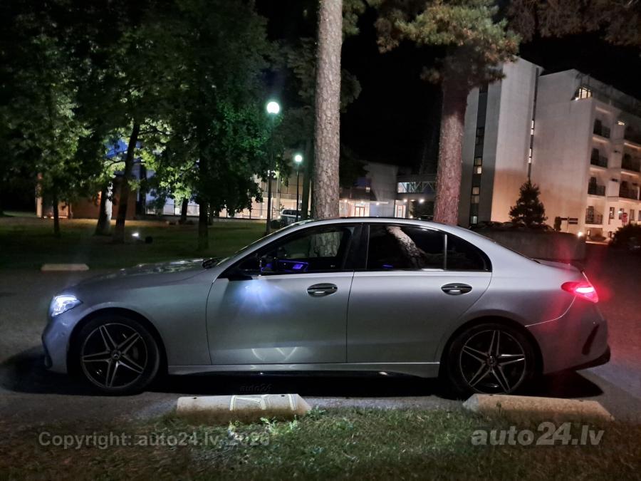 Grey Mercedes-Benz C-Class 2021 in Tallinn, with an engine capacity of 2.00 L and mileage of 75 thousand km for 33500 €, photo 18 on AUTOMOTO.COM.LV