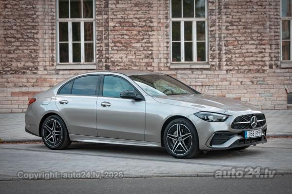 Grey Mercedes-Benz C-Class 2022 in Tallinn, with an engine capacity of 2.00 L and mileage of 41 thousand km for 42900 €, photo 3 on AUTOMOTO.COM.LV