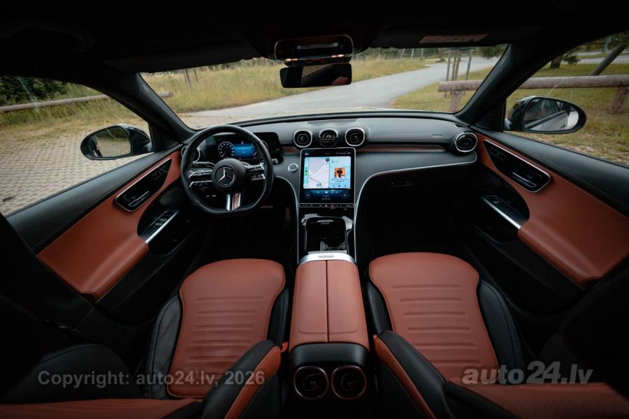 Grey Mercedes-Benz C-Class 2022 in Tallinn, with an engine capacity of 2.00 L and mileage of 41 thousand km for 42900 €, photo 10 on AUTOMOTO.COM.LV
