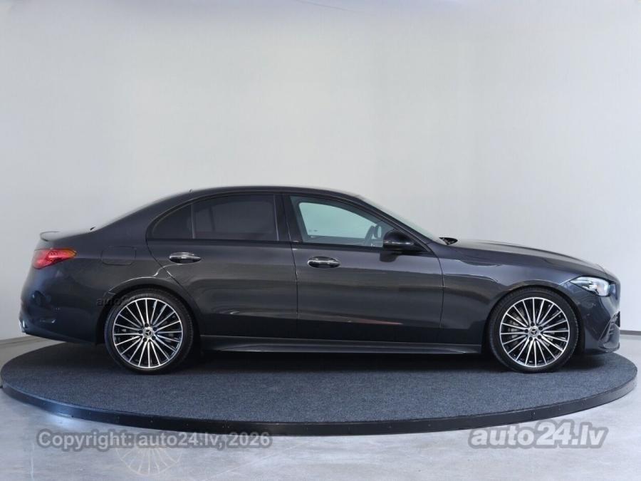 Grey Mercedes-Benz C-Class 2023 in Tallinn, with an engine capacity of 2.00 L and mileage of 34 thousand km for 48000 €, photo 4 on AUTOMOTO.COM.LV