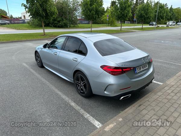 Grey Mercedes-Benz C-Class 2023 in Tallinn, with an engine capacity of 2.00 L and mileage of 4 thousand km for 48000 €, photo 7 on AUTOMOTO.COM.LV
