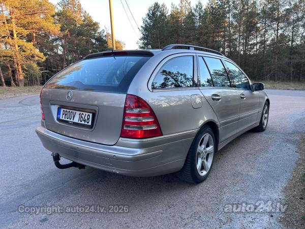 Grey Mercedes-Benz C-Class 2004 in Tallinn, with an engine capacity of 2.15 L and mileage of 282 thousand km for 3390 €, photo 3 on AUTOMOTO.COM.LV