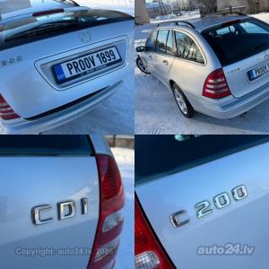 Grey Mercedes-Benz C-Class 2007 in Viljandi, with an engine capacity of 2.10 L and mileage of 305 thousand km for 4290 €, photo 21 on AUTOMOTO.COM.LV