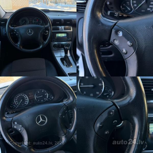 Grey Mercedes-Benz C-Class 2007 in Viljandi, with an engine capacity of 2.10 L and mileage of 305 thousand km for 4190 €, photo 11 on AUTOMOTO.COM.LV