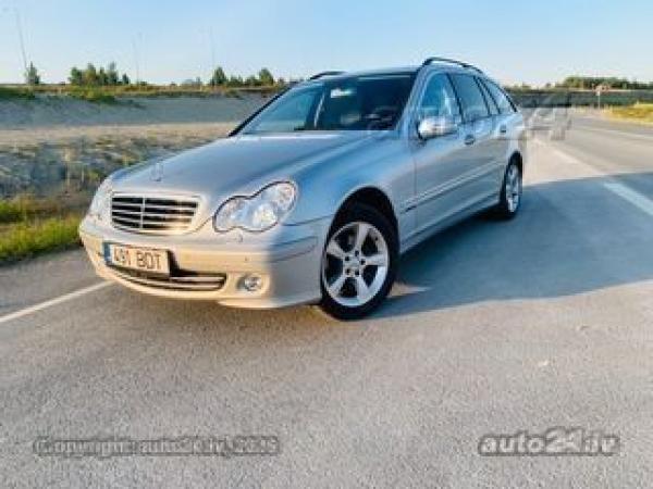 Grey Mercedes-Benz C-Class 2007 in Tallinn, with an engine capacity of 1.80 L and mileage of 155 thousand km for 5500 €, photo 1 on AUTOMOTO.COM.LV