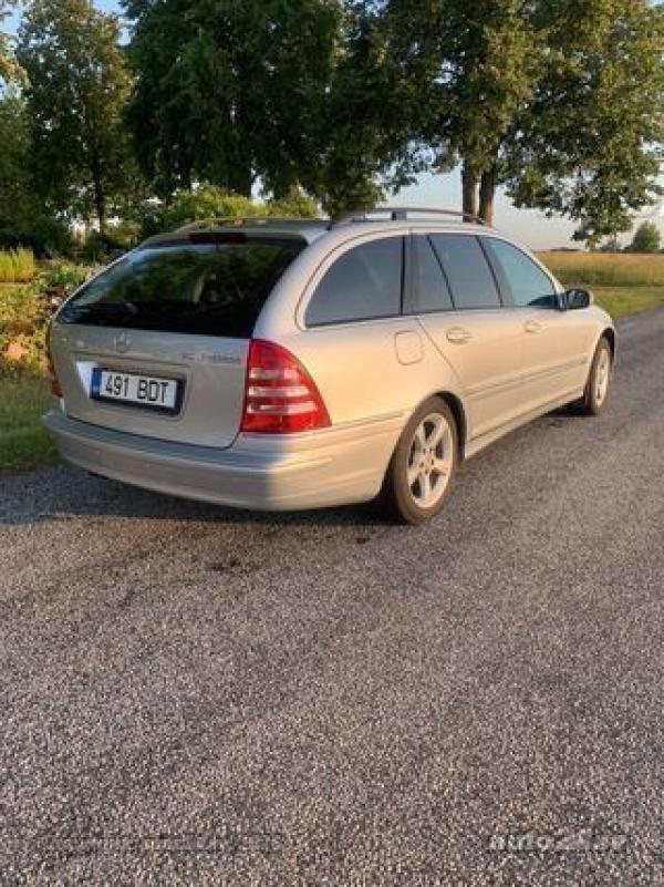 Grey Mercedes-Benz C-Class 2007 in Tallinn, with an engine capacity of 1.80 L and mileage of 155 thousand km for 5500 €, photo 2 on AUTOMOTO.COM.LV