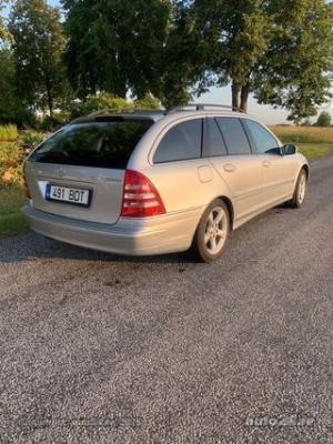 Grey Mercedes-Benz C-Class 2007 in Tallinn, with an engine capacity of 1.80 L and mileage of 155 thousand km for 5500 €, photo 3 on AUTOMOTO.COM.LV