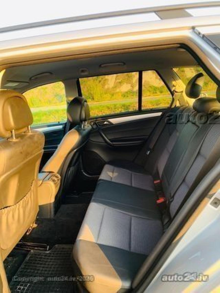 Grey Mercedes-Benz C-Class 2007 in Tallinn, with an engine capacity of 1.80 L and mileage of 155 thousand km for 5500 €, photo 6 on AUTOMOTO.COM.LV
