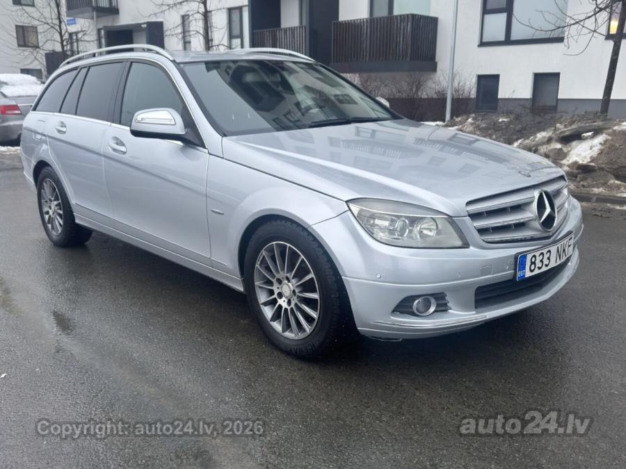 Grey Mercedes-Benz C-Class 2008 in Tallinn, with an engine capacity of 2.10 L and mileage of 336 thousand km for 2990 €, photo 1 on AUTOMOTO.COM.LV