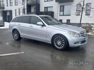 Grey Mercedes-Benz C-Class 2008 in Tallinn, with an engine capacity of 2.10 L and mileage of 336 thousand km for 2990 €, photo 2 on AUTOMOTO.COM.LV
