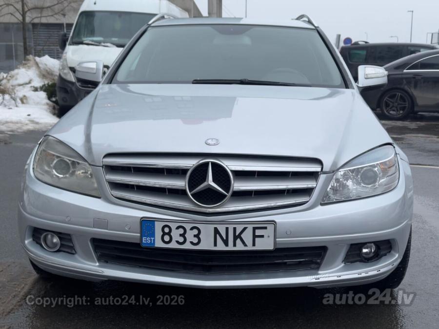 Grey Mercedes-Benz C-Class 2008 in Tallinn, with an engine capacity of 2.10 L and mileage of 336 thousand km for 2990 €, photo 5 on AUTOMOTO.COM.LV