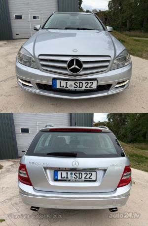 Pelēks Mercedes-Benz C-Class 2010 Viljandi, ar dzinēja tilpumu 3.00 L un nobraukumu 344 tūkst. km par 6790 €, foto 6 vietnē AUTOMOTO.COM.LV