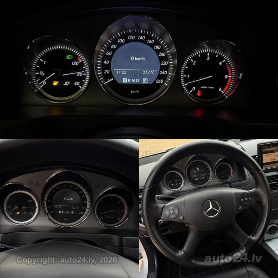 Pelēks Mercedes-Benz C-Class 2010 Viljandi, ar dzinēja tilpumu 3.00 L un nobraukumu 344 tūkst. km par 6790 €, foto 14 vietnē AUTOMOTO.COM.LV