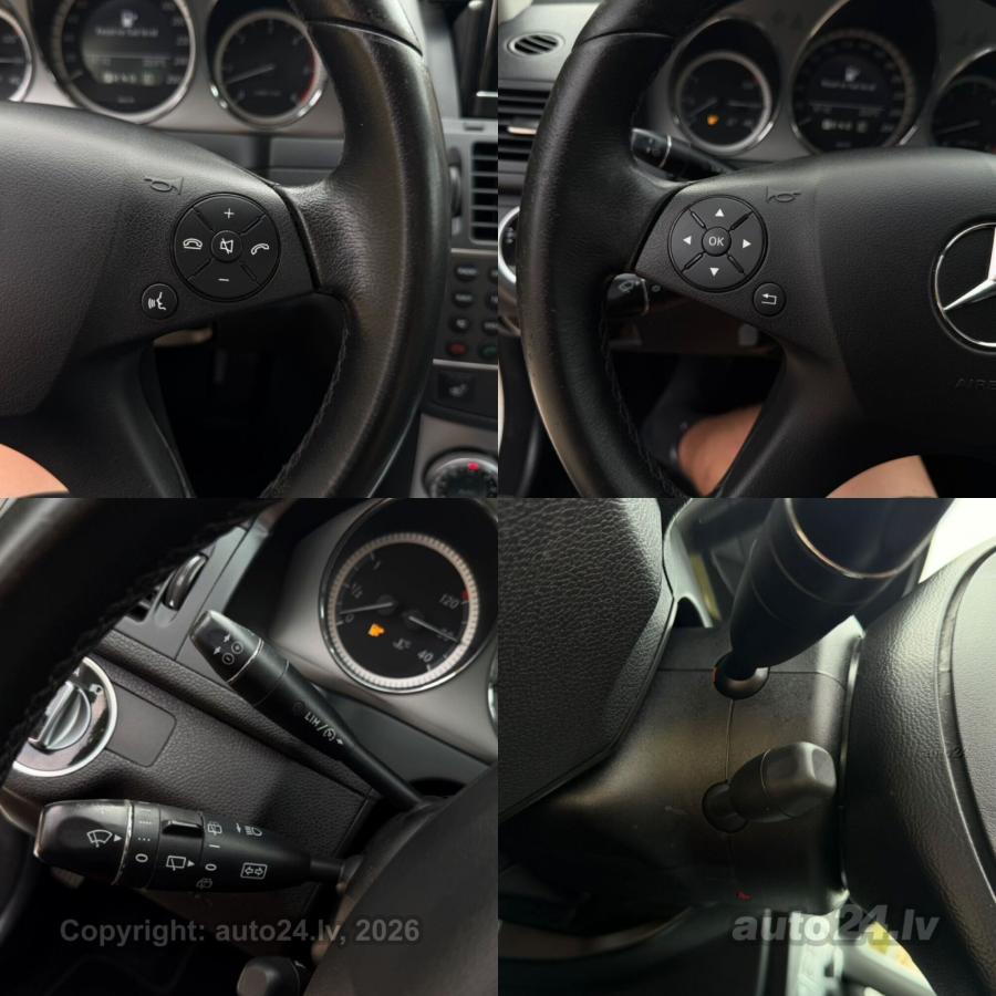 Pelēks Mercedes-Benz C-Class 2010 Viljandi, ar dzinēja tilpumu 3.00 L un nobraukumu 344 tūkst. km par 6790 €, foto 17 vietnē AUTOMOTO.COM.LV
