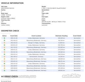 Pelēks Mercedes-Benz C-Class 2010 Viljandi, ar dzinēja tilpumu 3.00 L un nobraukumu 344 tūkst. km par 6790 €, foto 29 vietnē AUTOMOTO.COM.LV