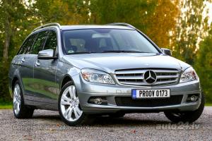 Grey Mercedes-Benz C-Class 2010 in Viljandi, with an engine capacity of 2.10 L and mileage of 229 thousand km for 6390 €, photo 3 on AUTOMOTO.COM.LV