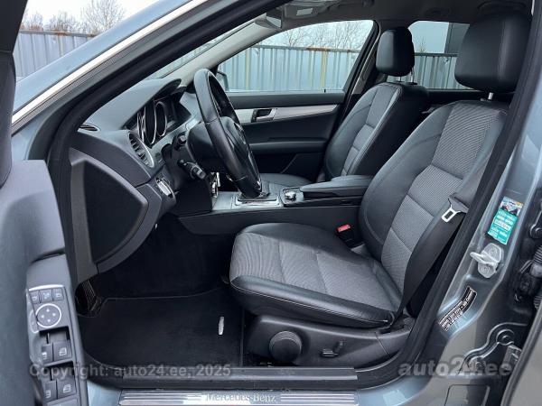 Grey Mercedes-Benz C-Class 2012 in Tallinn, with an engine capacity of 2.10 L and mileage of 261 thousand km for 7290 €, photo 11 on AUTOMOTO.COM.LV