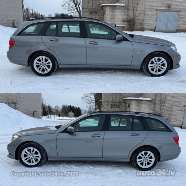 Grey Mercedes-Benz C-Class 2012 in Viljandi, with an engine capacity of 2.10 L and mileage of 334 thousand km for 6490 €, photo 6 on AUTOMOTO.COM.LV