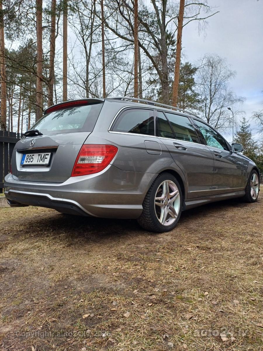 Grey Mercedes-Benz C-Class 2012 in Tallinn, with an engine capacity of 2.10 L and mileage of 312 thousand km for 6500 €, photo 4 on AUTOMOTO.COM.LV