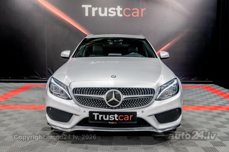 Grey Mercedes-Benz C-Class 2014 in Parnu, with an engine capacity of 2.10 L and mileage of 260 thousand km for 14500 €, photo 7 on AUTOMOTO.COM.LV