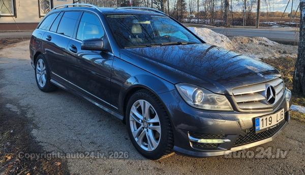 Grey Mercedes-Benz C-Class 2014 in Tallinn, with an engine capacity of 2.10 L and mileage of 411 thousand km for 6500 €, photo 10 on AUTOMOTO.COM.LV