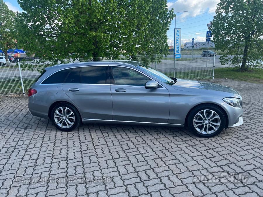 Grey Mercedes-Benz C-Class 2014 in Tartu, with an engine capacity of 2.10 L and mileage of 279 thousand km for 9900 €, photo 6 on AUTOMOTO.COM.LV