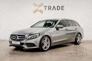 Grey Mercedes-Benz C-Class 2015 in Parnu, with an engine capacity of 2.10 L and mileage of 236 thousand km for 10990 €, photo 7 on AUTOMOTO.COM.LV