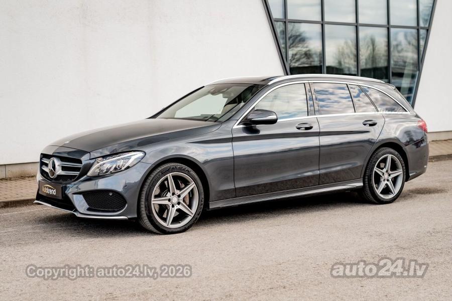 Pelēks Mercedes-Benz C-Class 2015 Pērnava, ar dzinēja tilpumu 2.10 L un nobraukumu 207 tūkst. km par 15890 €, foto 4 vietnē AUTOMOTO.COM.LV