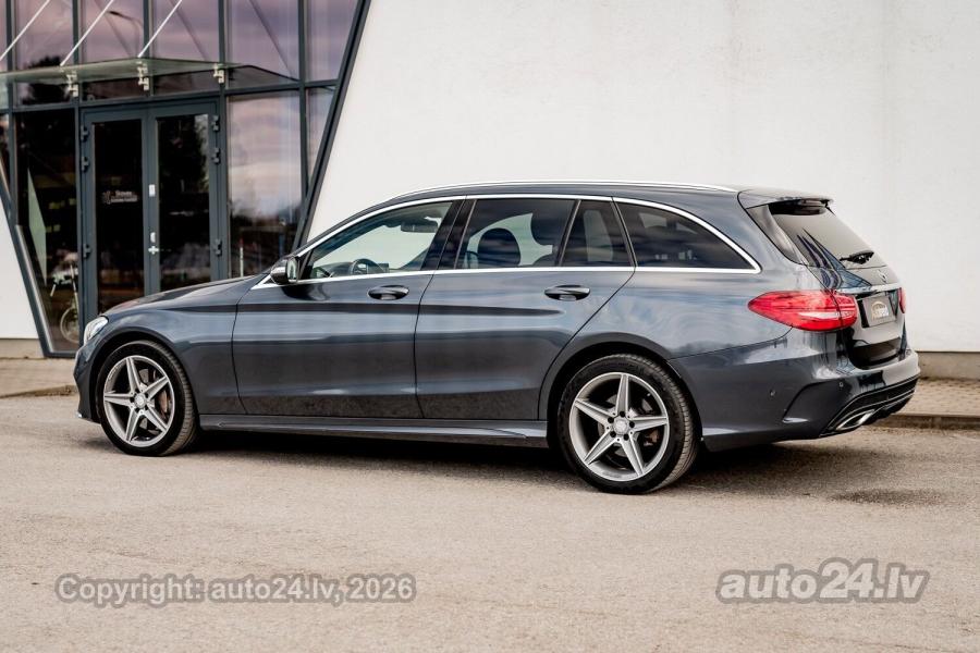 Pelēks Mercedes-Benz C-Class 2015 Pērnava, ar dzinēja tilpumu 2.10 L un nobraukumu 207 tūkst. km par 15890 €, foto 6 vietnē AUTOMOTO.COM.LV