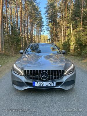 Pelēks Mercedes-Benz C-Class 2015 Tartu, ar dzinēja tilpumu 2.10 L un nobraukumu 240 tūkst. km par 13700 €, foto  vietnē AUTOMOTO.COM.LV