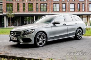Grey Mercedes-Benz C-Class 2015 in Parnu, with an engine capacity of 2.10 L and mileage of 314 thousand km for 11990 €, photo 5 on AUTOMOTO.COM.LV