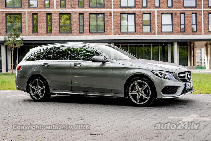 Grey Mercedes-Benz C-Class 2015 in Parnu, with an engine capacity of 2.10 L and mileage of 314 thousand km for 11990 €, photo 11 on AUTOMOTO.COM.LV