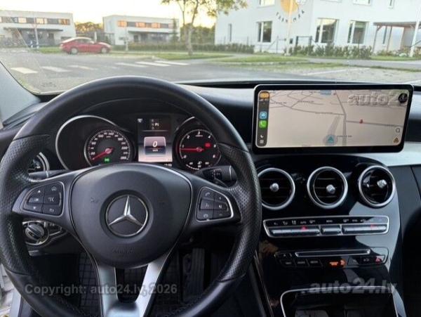 Grey Mercedes-Benz C-Class 2015 in Tallinn, with an engine capacity of 2.10 L and mileage of 317 thousand km for 15000 €, photo 6 on AUTOMOTO.COM.LV