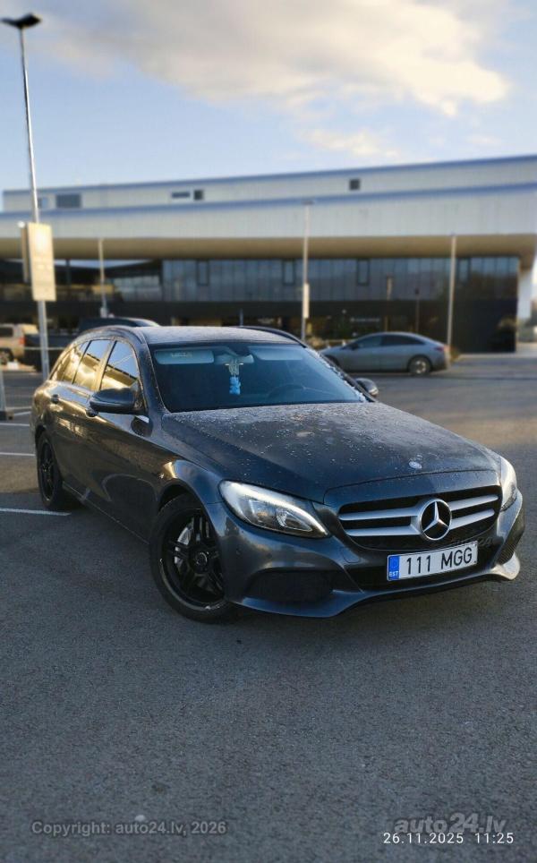 Pelēks Mercedes-Benz C-Class 2016 Tallina, ar dzinēja tilpumu 2.10 L un nobraukumu 336 tūkst. km par 10700 €, foto 1 vietnē AUTOMOTO.COM.LV
