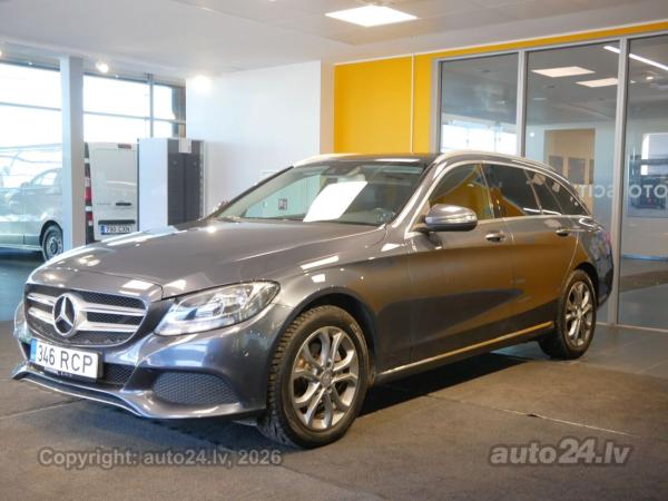 Grey Mercedes-Benz C-Class 2016 in Tallinn, with an engine capacity of 2.10 L and mileage of 307 thousand km for 12990 €, photo 5 on AUTOMOTO.COM.LV