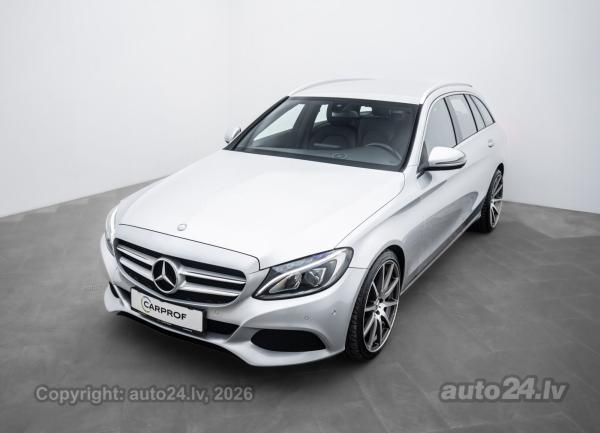 Grey Mercedes-Benz C-Class 2016 in Tallinn, with an engine capacity of 2.10 L and mileage of 186 thousand km for 12499 €, photo 1 on AUTOMOTO.COM.LV