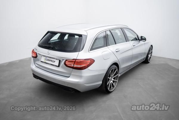 Grey Mercedes-Benz C-Class 2016 in Tallinn, with an engine capacity of 2.10 L and mileage of 186 thousand km for 12499 €, photo 4 on AUTOMOTO.COM.LV