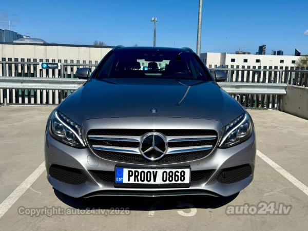 Grey Mercedes-Benz C-Class 2016 in Tallinn, with an engine capacity of 2.00 L and mileage of 130 thousand km for 14990 €, photo 3 on AUTOMOTO.COM.LV