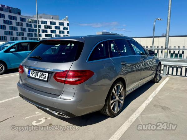 Grey Mercedes-Benz C-Class 2016 in Tallinn, with an engine capacity of 2.00 L and mileage of 130 thousand km for 14990 €, photo 9 on AUTOMOTO.COM.LV